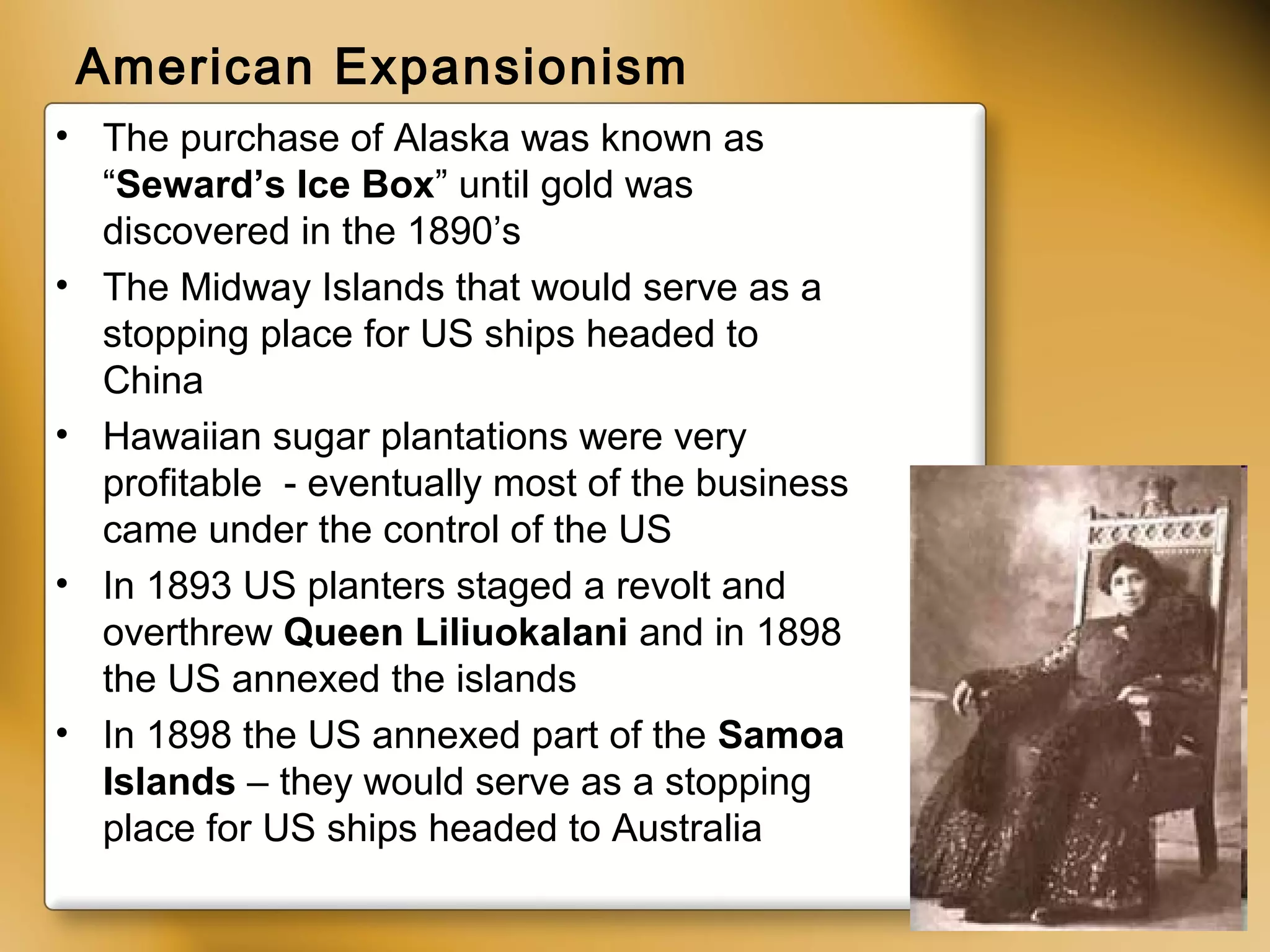 American Expansionism | PPT