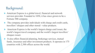American express | PPTX