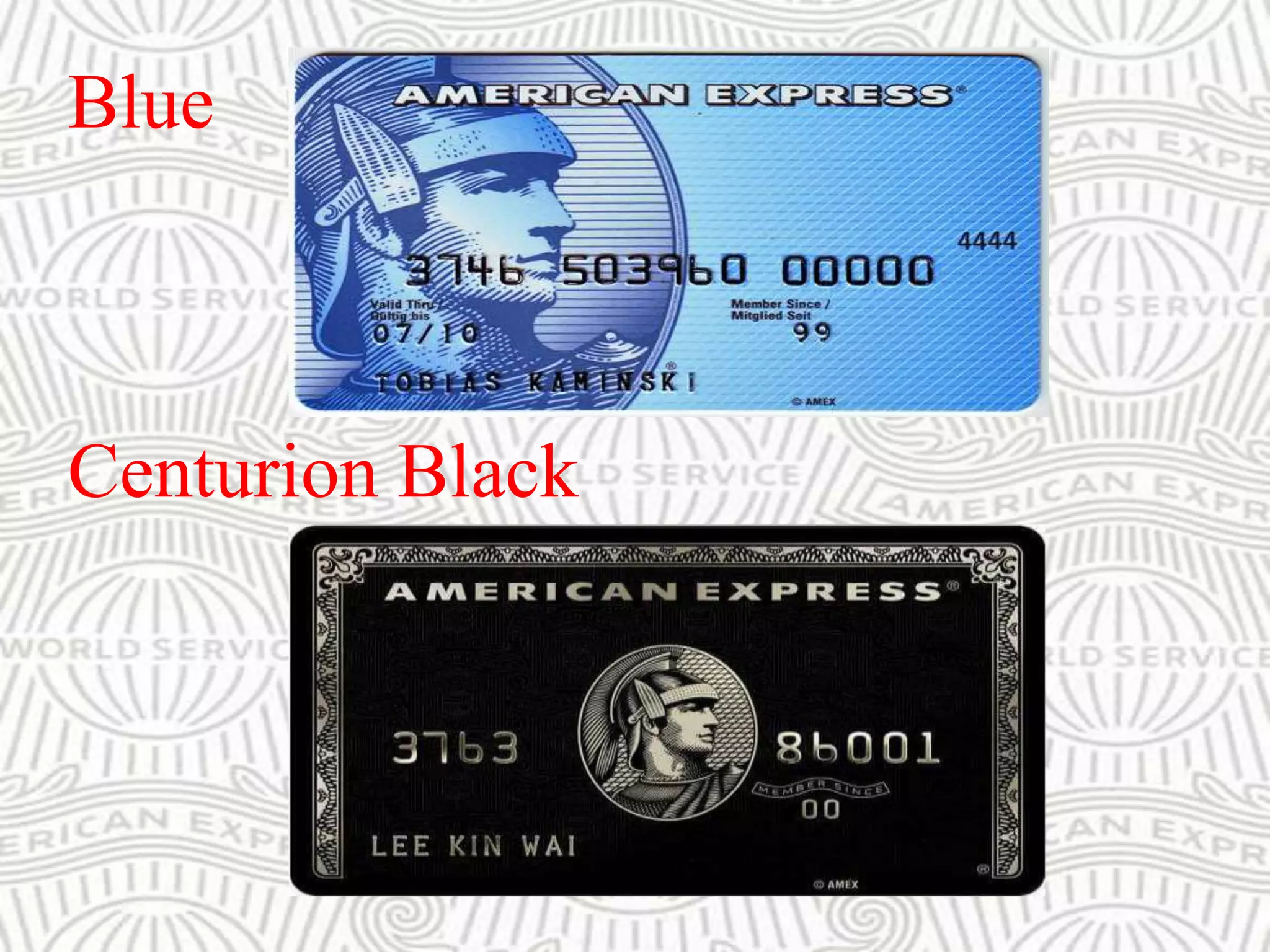 Marketting Excellence by American express | PPT