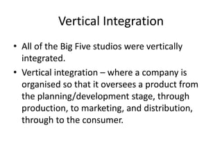 American film industry | PPTX