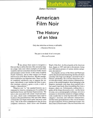 American Film Noir | PDF