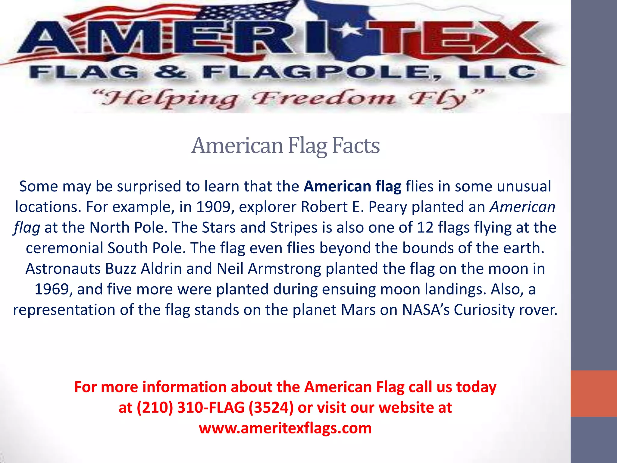American Flag Facts | PPT