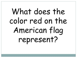 American flag & government study guide | PPTX