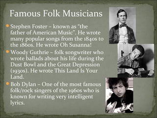 American folk music | PPT