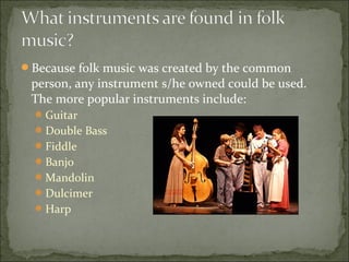American folk music | PPT