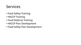American Food Safety Academy.pptx (AFSA) | PPTX
