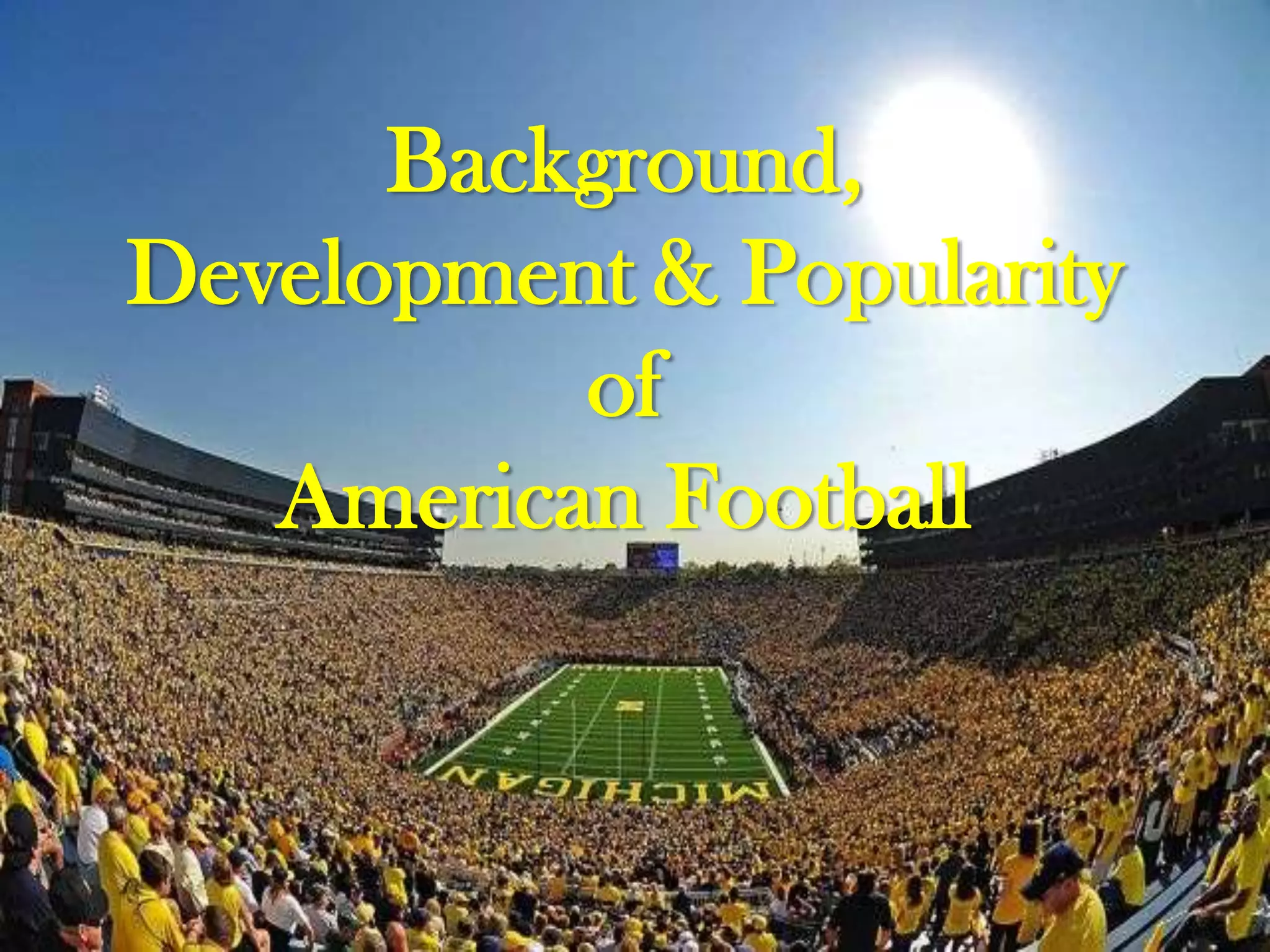 American Football :) | PPTX