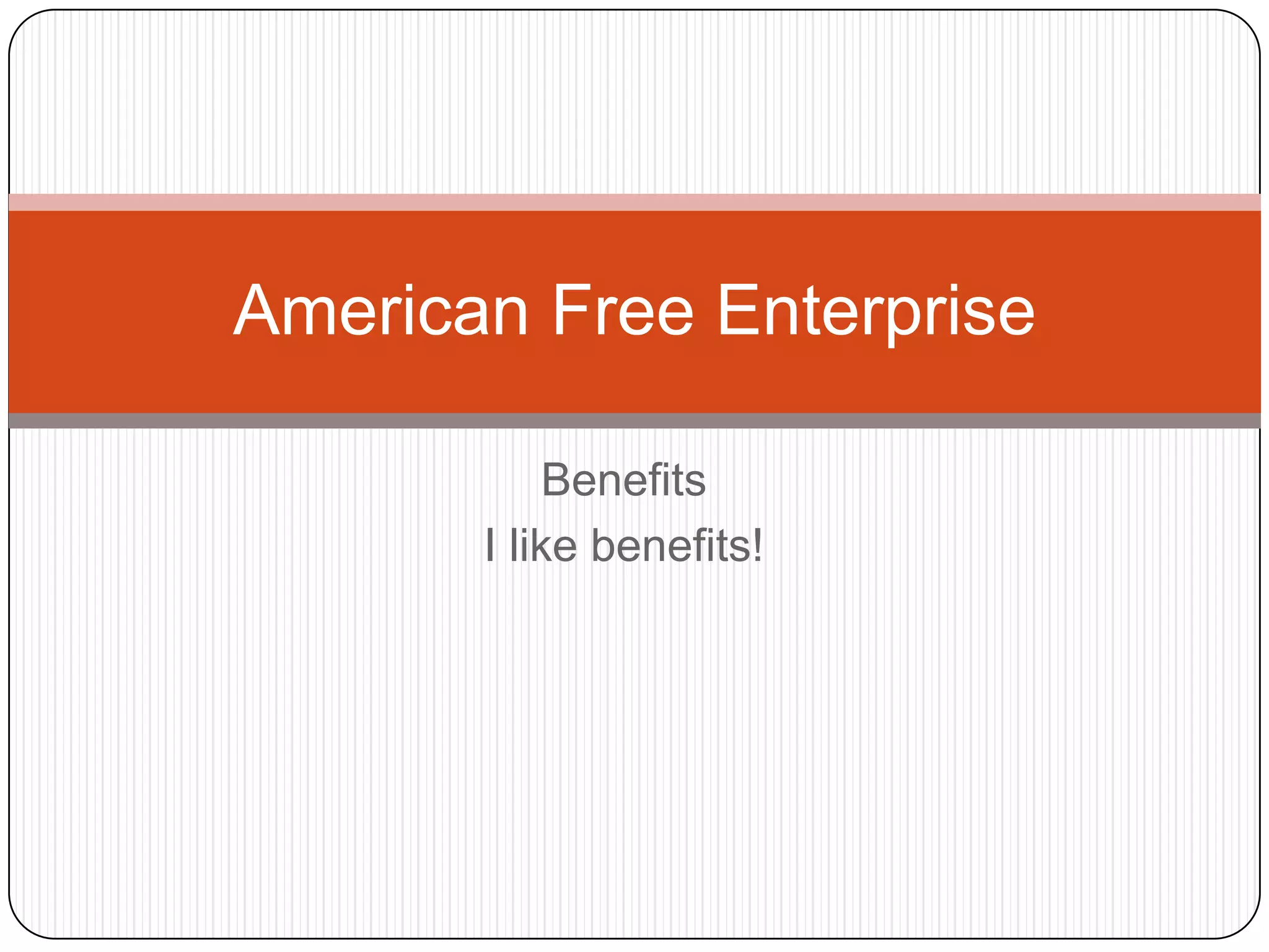 American Free Enterprise | PPTX