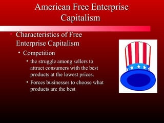 American free enterprise system chapter 3 | PPT
