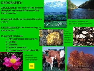 American Geography Pp | PPT