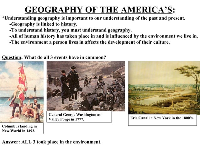 American Geography PPT 2012 | PPT