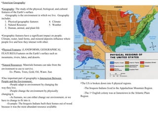 American geography review pp | PPT