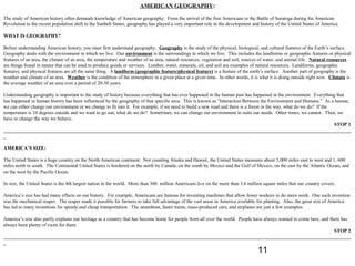 American Geography Student Packet 2012 | PPT | Geography | Science