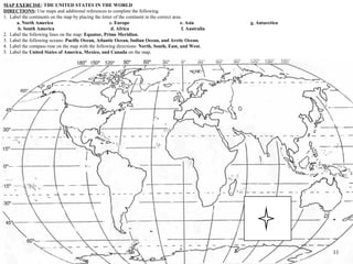 American Geography Student Packet 2012 | PPT | Geography | Science