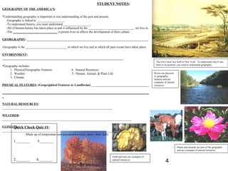 American Geography Student Packet 2012 | PPT | Geography | Science