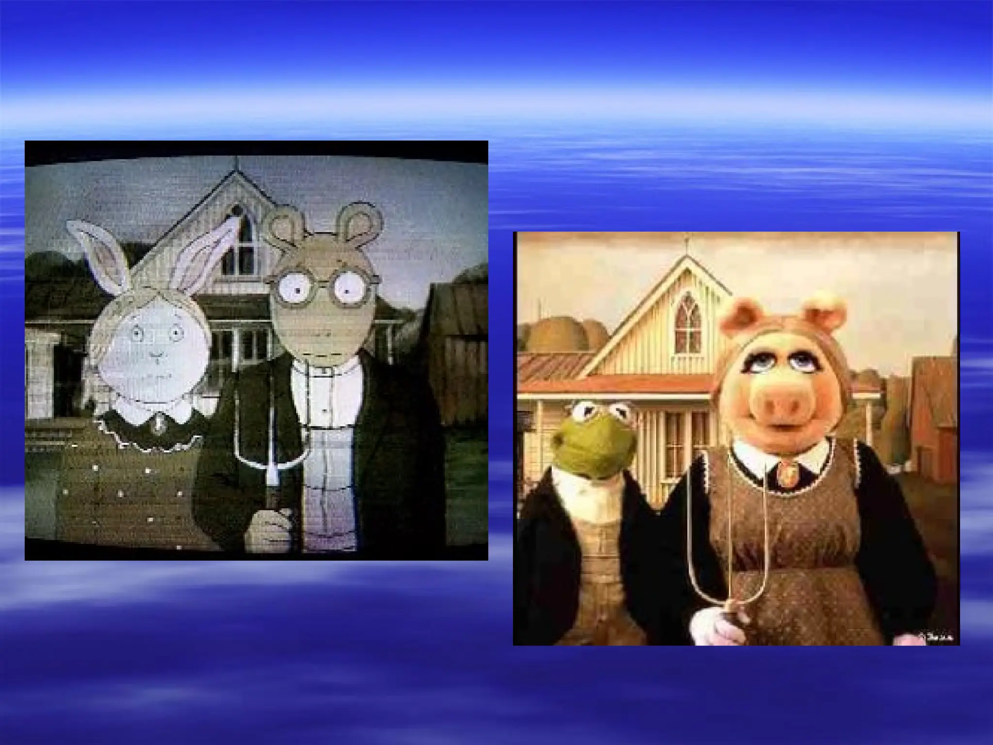 American Gothic painting slideshow notes | PPT