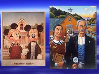American Gothic painting slideshow notes | PPT