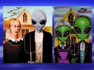 American Gothic painting slideshow notes | PPT | Painting | Arts and Crafts