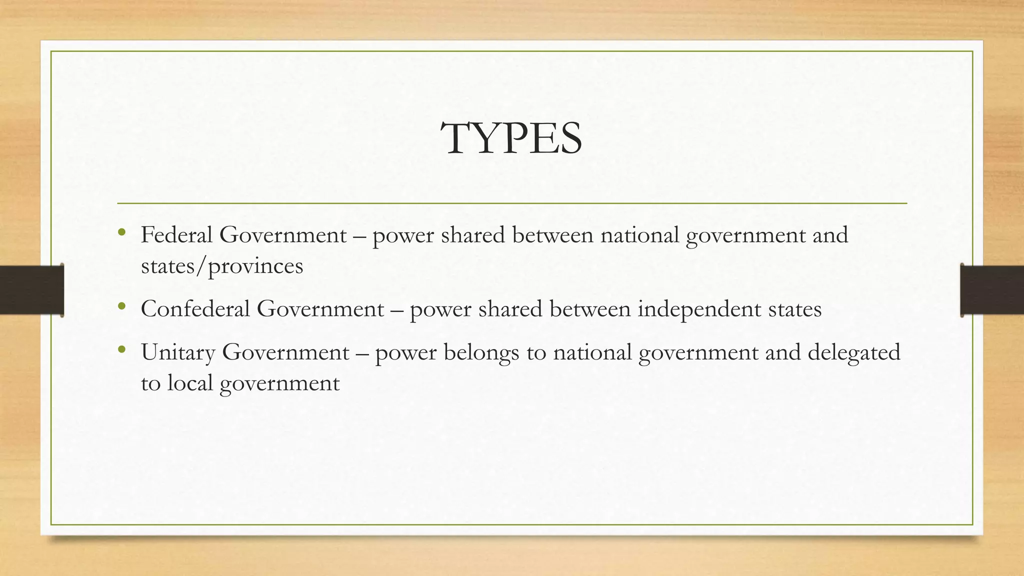 American government | PPTX
