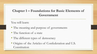 American government | PPTX | Civic affairs | Politics