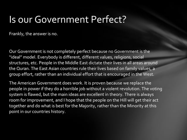American government powerpoint | PPT | Civic affairs | Politics