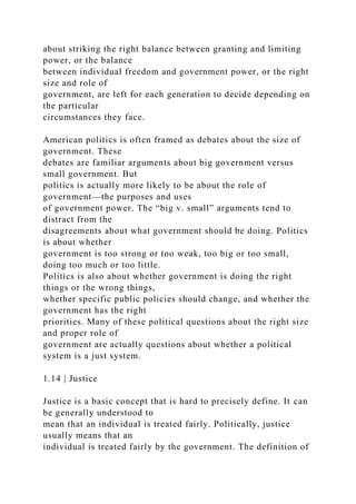 American GovernmentTimothy O. Lenz and Mirya Holman.docx