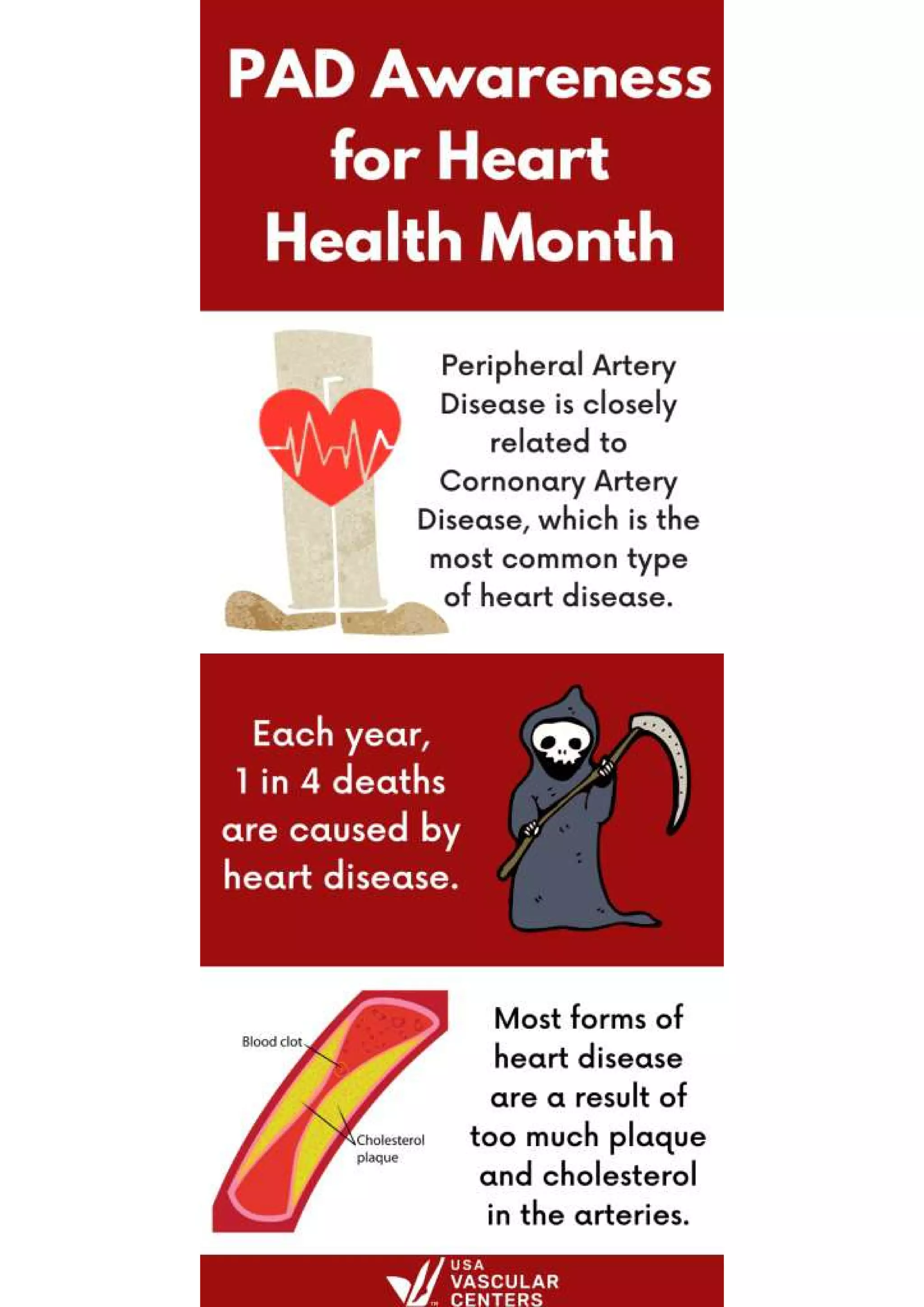 Fight off PAD and Heart Disease this American Heart Month | PDF