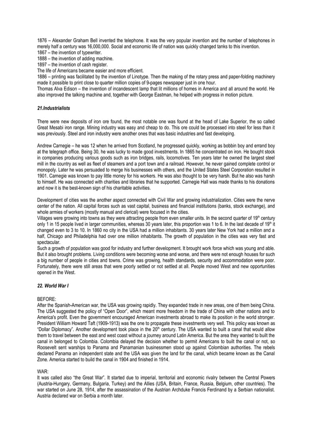 American History | PDF