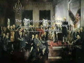 American history constitution | PPTX