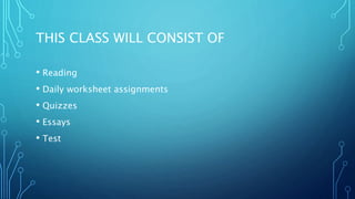 American history frist day of school powerpoint | PPT