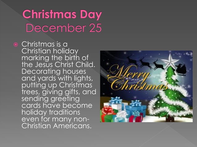 American holidays | PDF