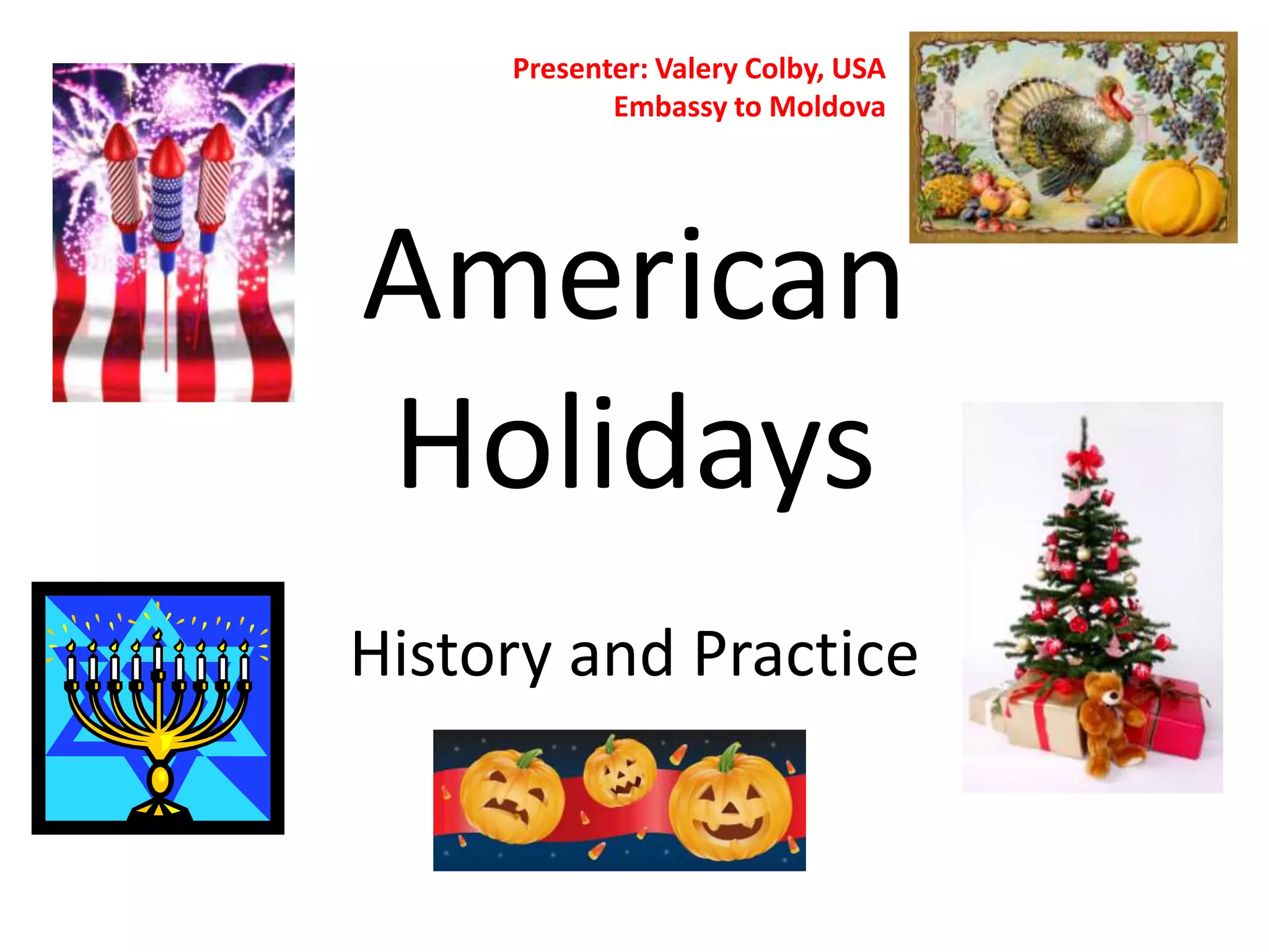 American holidays ppt | PPTX