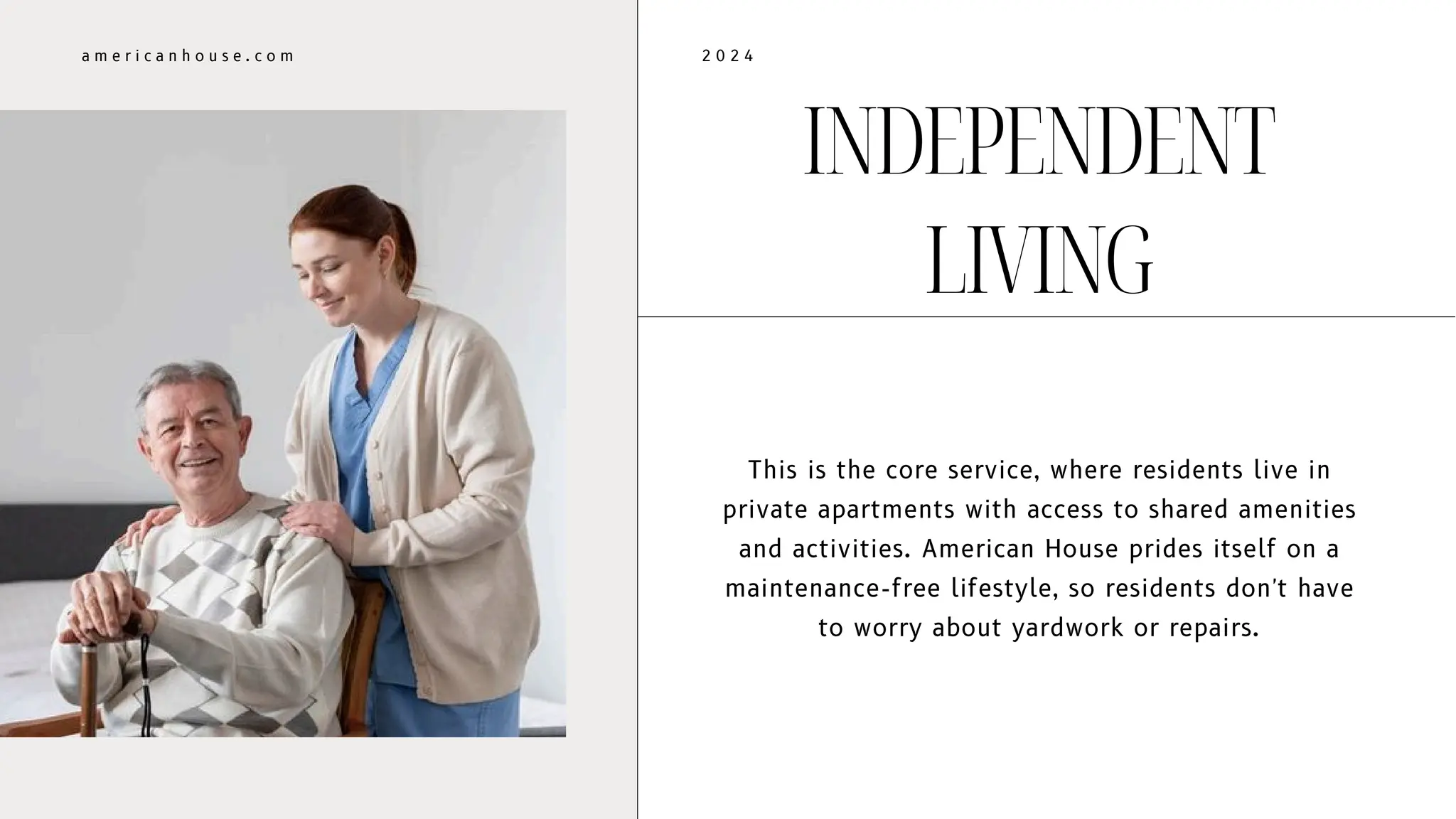 American house senior living community/ assisted living | PPT