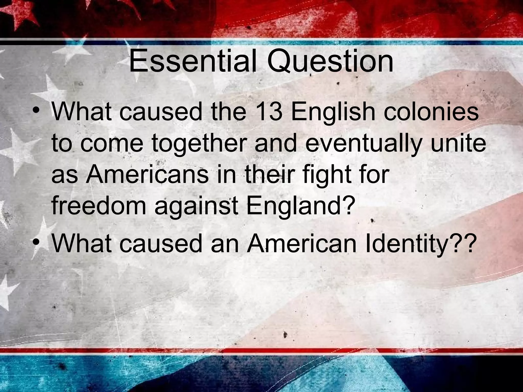 American Identity ppt | PPT
