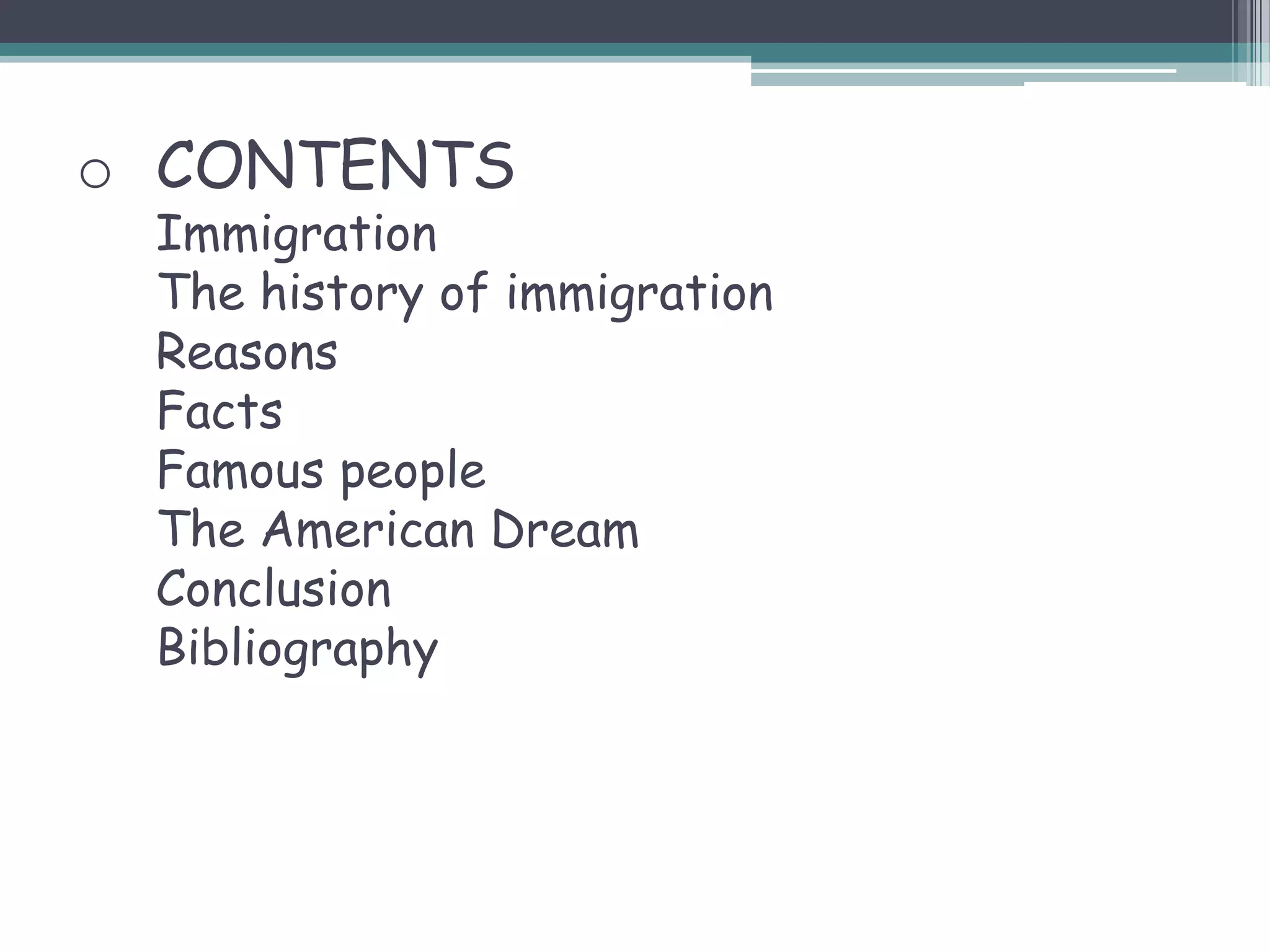American immigrants | PPT