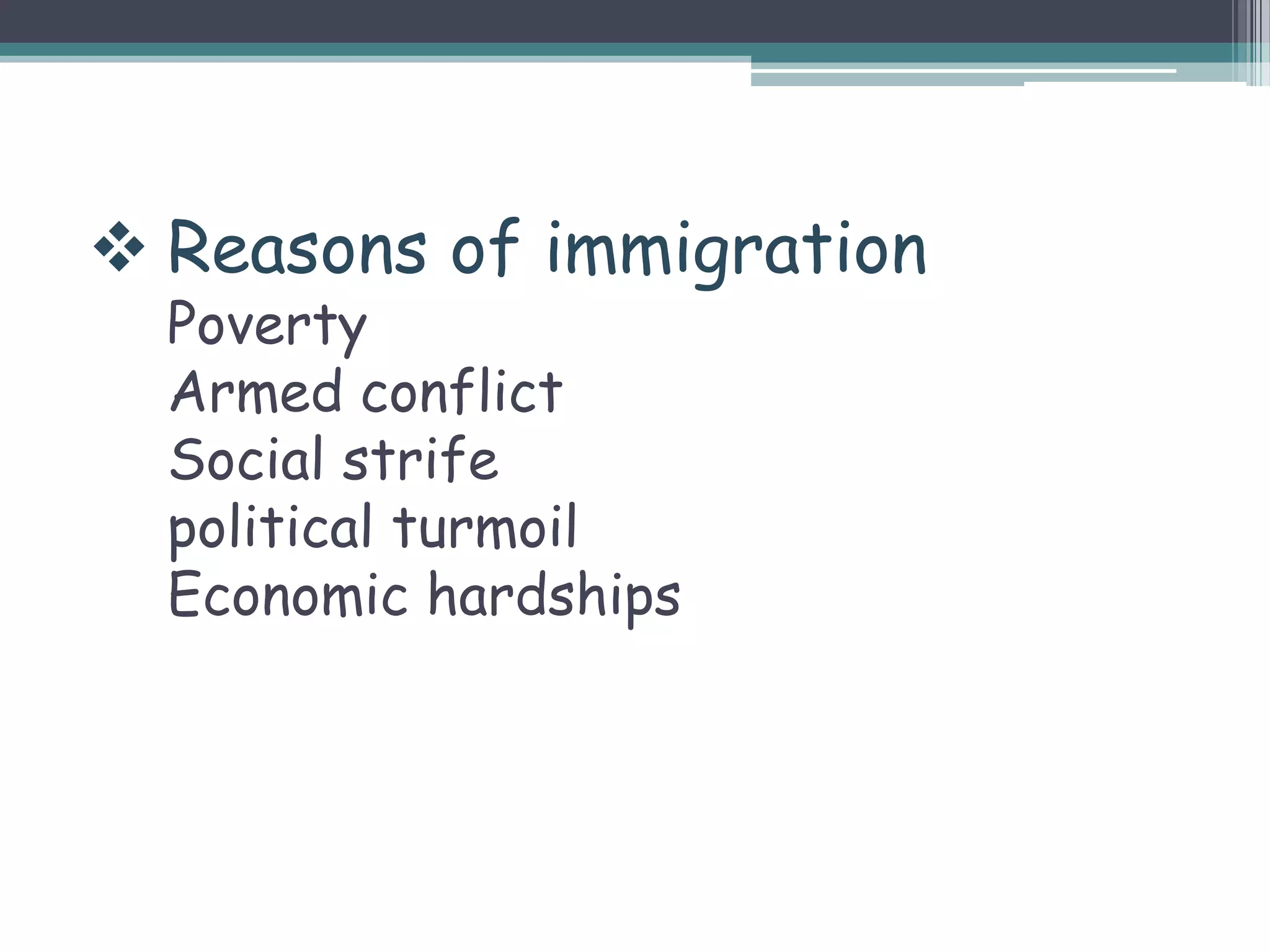 American immigrants | PPT