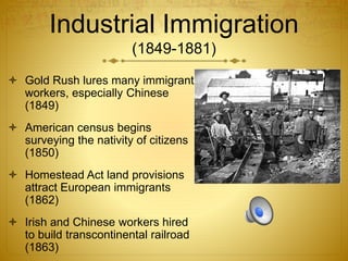 American immigration | PPTX