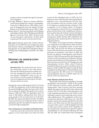 American Immigration History | PDF
