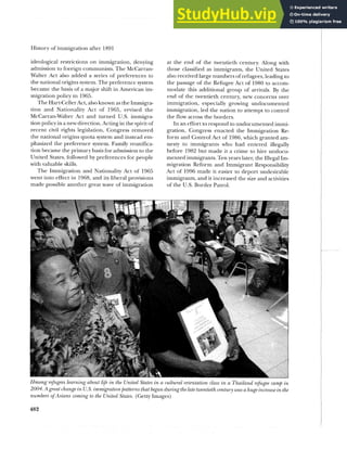 American Immigration History | PDF