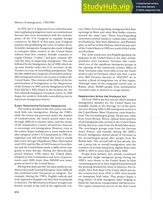 American Immigration History | PDF