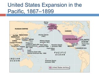 American Imperialism 19th Century Map