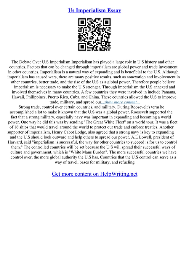 American Imperialism Essay american-imperialism-essay
