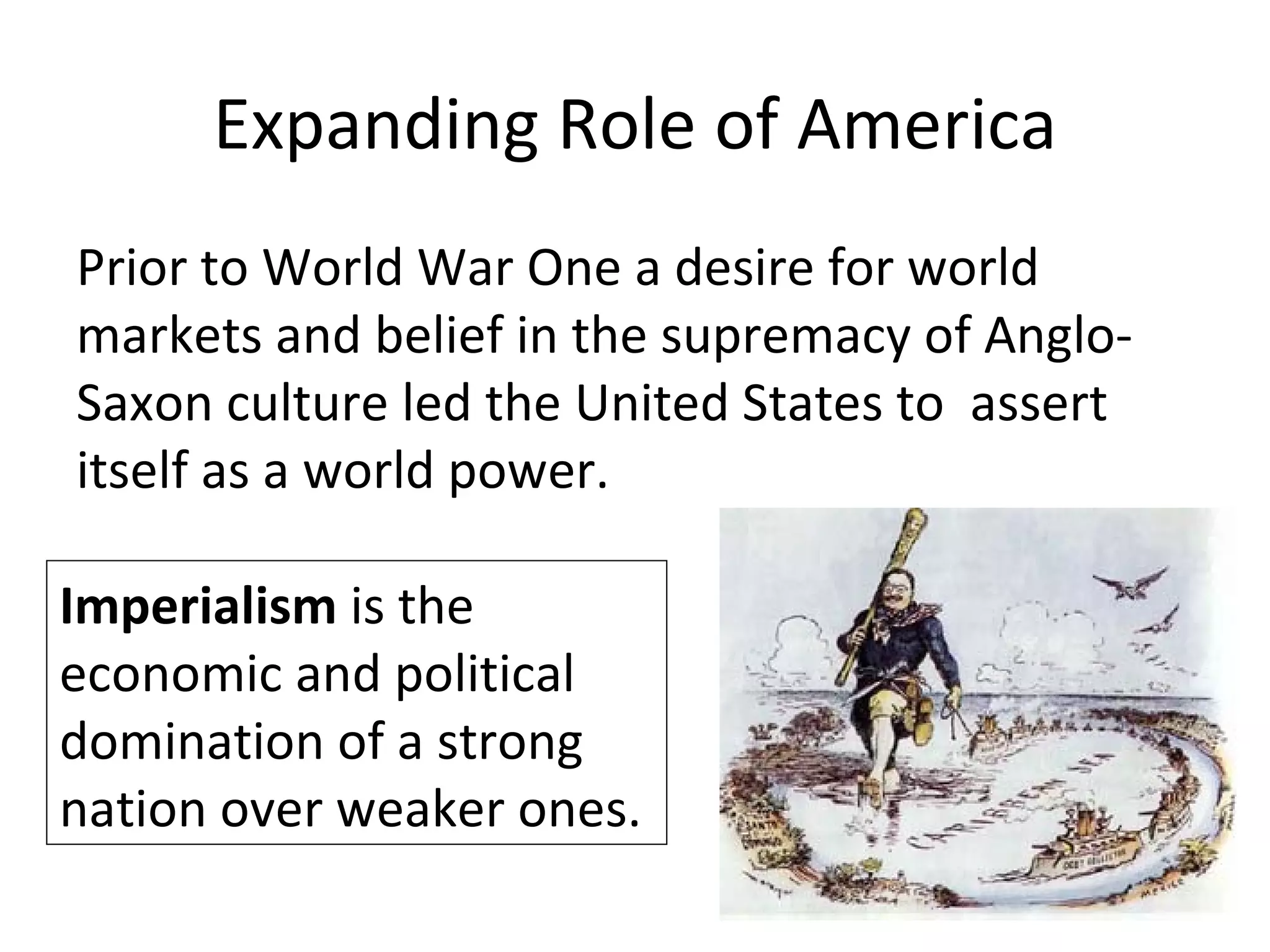 American imperialism presentation | PPT