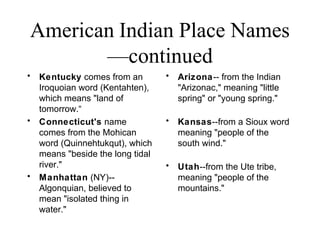 American indian month | PPT
