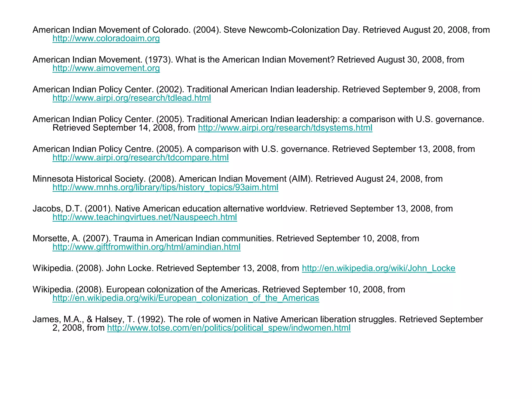 About the American Indian Movement | PPTX