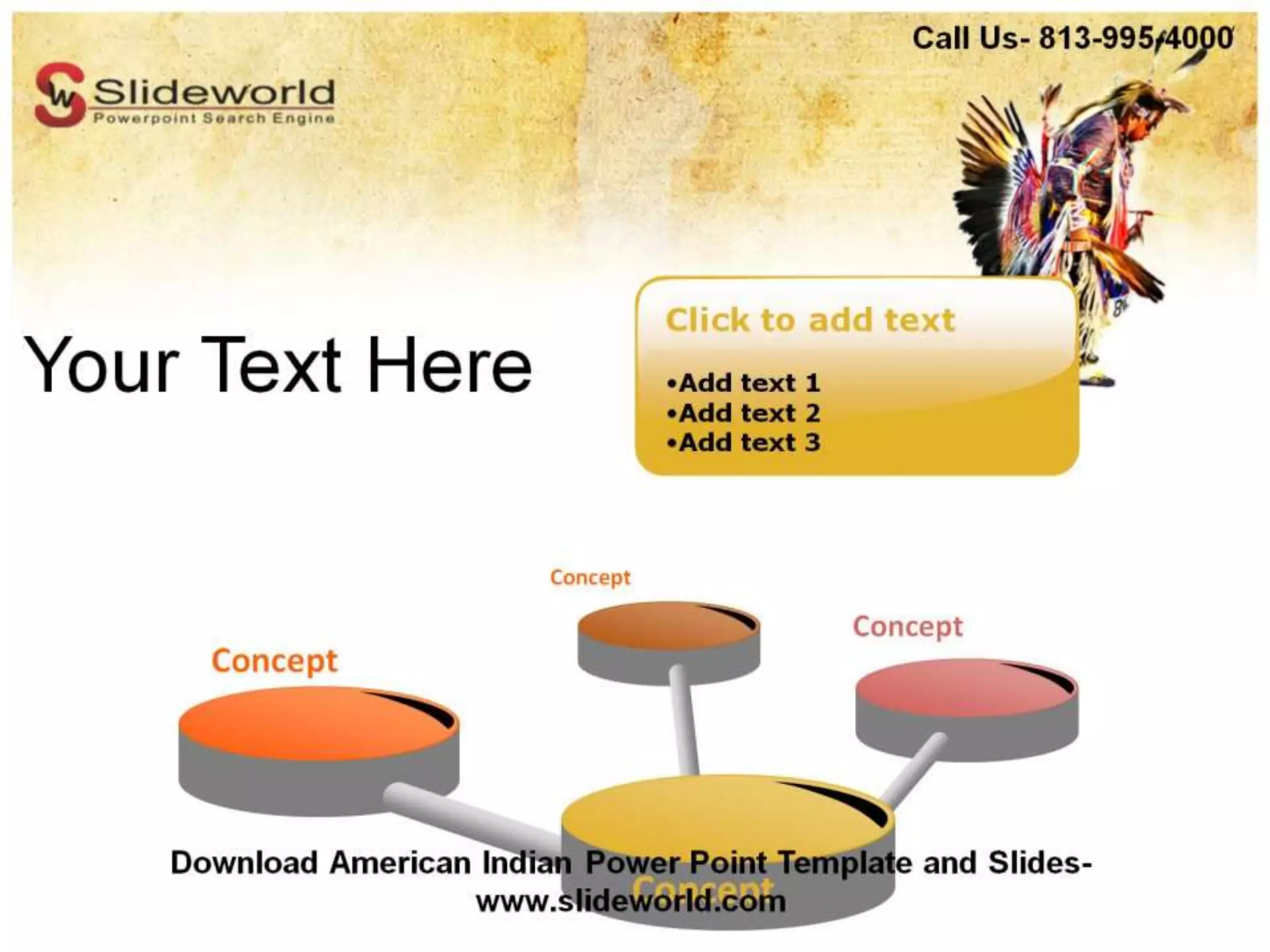 Online American Indian Powerpoint Template | PPT