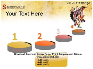 Online American Indian Powerpoint Template | PPT