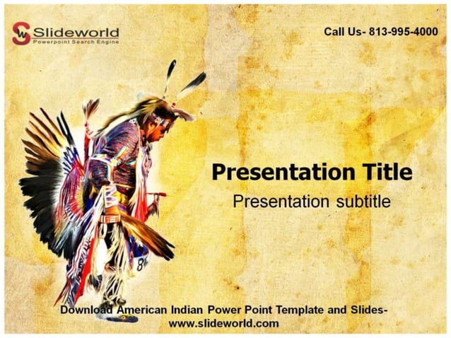 Native American Powerpoint Templates