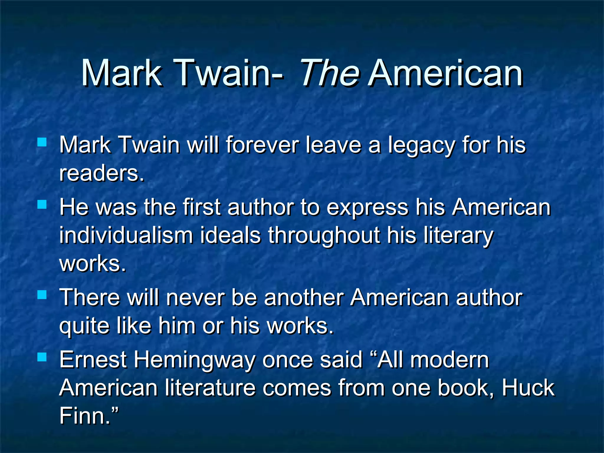 American individualism | PPT