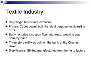 American Industrial Revolution[2] | PPT